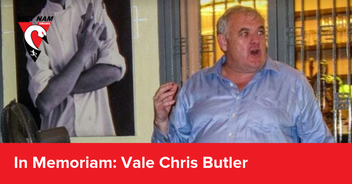 Vale Chris Butler - Vietnam SwansVietnam Swans