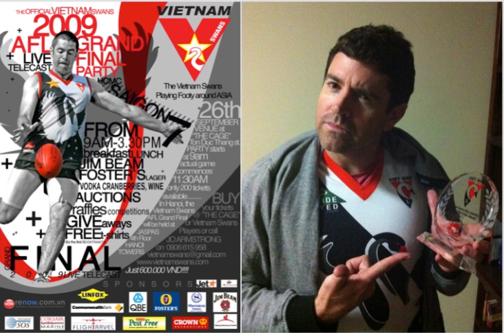 Where Are The Swans Now? Danny Monk - Vietnam SwansVietnam Swans